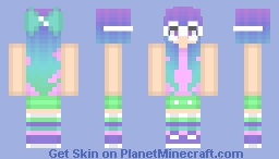 SugarPlum13 aka little miss crazy Minecraft Skin