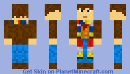 Fourth Doctor Minecraft Skin