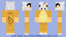 Cubone human. Minecraft Skin