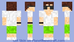 Young beautiful Minecraft Skin