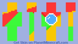 Google Chrome Minecraft Skin