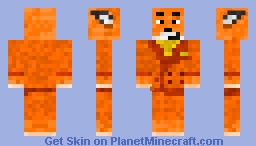 Fantastic Mr. Fox Minecraft Skin
