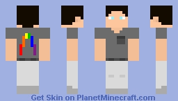 PoA ~ Gay Pride Minecraft Skin