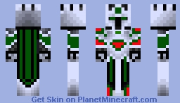Green Great Knight Minecraft Skin