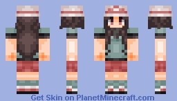 Leaf from Pokemun Minecraft Skin