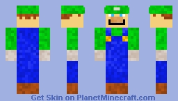 Luigi Minecraft Skin