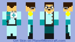Medic BLU - TF2 Minecraft Skin