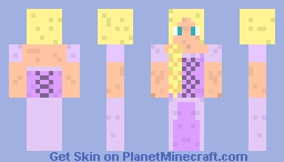 Blonde Princess Minecraft Skin