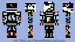 Bionic man Minecraft Skin