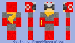 Protoman Minecraft Skin