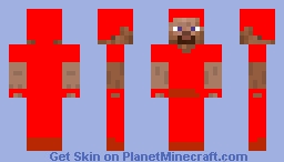 Red Dead Steave Minecraft Skin