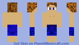 Blue Swimmer Minecraft Skin