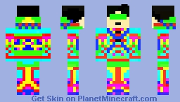 Techno man Minecraft Skin