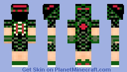 Android monster hunter Minecraft Skin