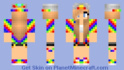 Rainbow Minecraft Skin