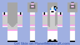 ghost girl Minecraft Skin