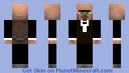 Tux Villager Minecraft Skin