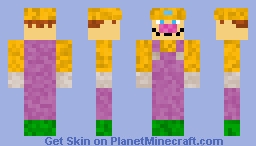 Wario Minecraft Skin