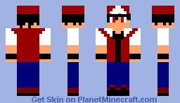 Red (Pokemon: Red) Minecraft Skin