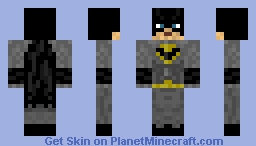 DC - Batman Minecraft Skin