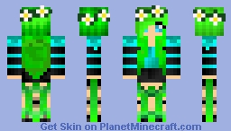 ℓιℓαн gσ∂∂єѕѕ σƒ ƒℓσωєяѕ (God/Goddess Series) Minecraft Skin