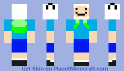finn Minecraft Skin