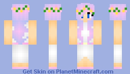 ⓑυи Floral Skin :3 Minecraft Skin