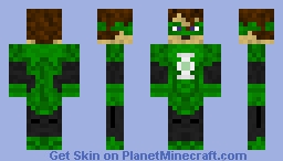DC - Green Lantern Minecraft Skin