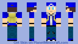 Pokemon Trainer Minecraft Skin