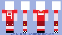 Liverpool kit 2014/15 (alpha) Minecraft Skin