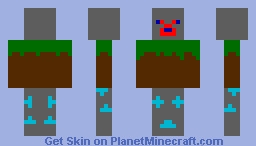 Retarded Steve Minecraft Skin