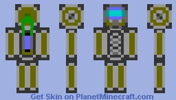 nuclear survivor Minecraft Skin