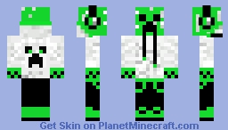 Creeper DJ make sure you don't go near him Minecraft Skin