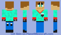 Cartoon Boy Minecraft Skin