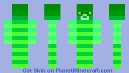 The Green Steve Minecraft Skin