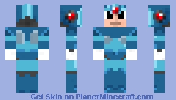 MegaMan X (From Novaskin.com) Minecraft Skin
