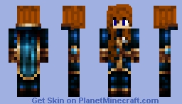 Mage female Minecraft Skin