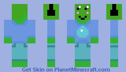 Kawaii Turtle Minecraft Skin