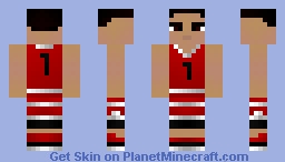 Derrick Rose Minecraft Skin