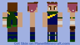 Gunner Douglas (Brave Frontier) Minecraft Skin