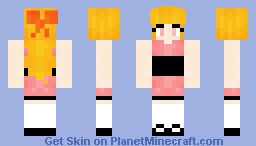 Powerpuff Girls: Blossom (B4ND1TCrimeLord's Skin Contest) Minecraft Skin