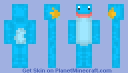 mudkip Minecraft Skin