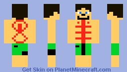 SixPack-Man Minecraft Skin