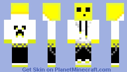 Yellow slime Minecraft Skin