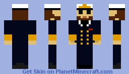 German Navy Formal Uniform (Winter) Minecraft Skin