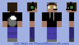 Teen Wolf Gamer Minecraft Skin