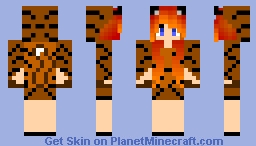 Tiger Girl ;3 Minecraft Skin