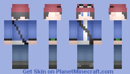 Calem (From Pokemon X/Y) Minecraft Skin
