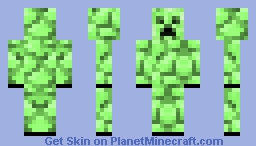 Creeper Minecraft Skin