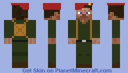 Steve Military Minecraft Skin